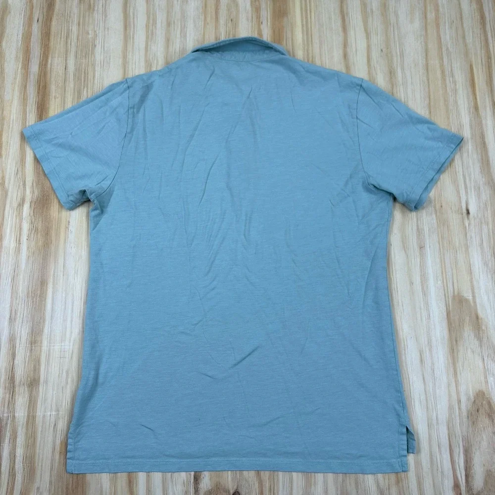 Bonobos | Shirts | Bonobos Polo Shirt Mens Medium Blue Green Slim Fit ...